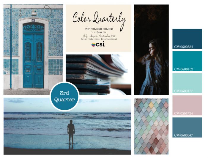 Color Quartely:Q3 Color & Trend based on sales data