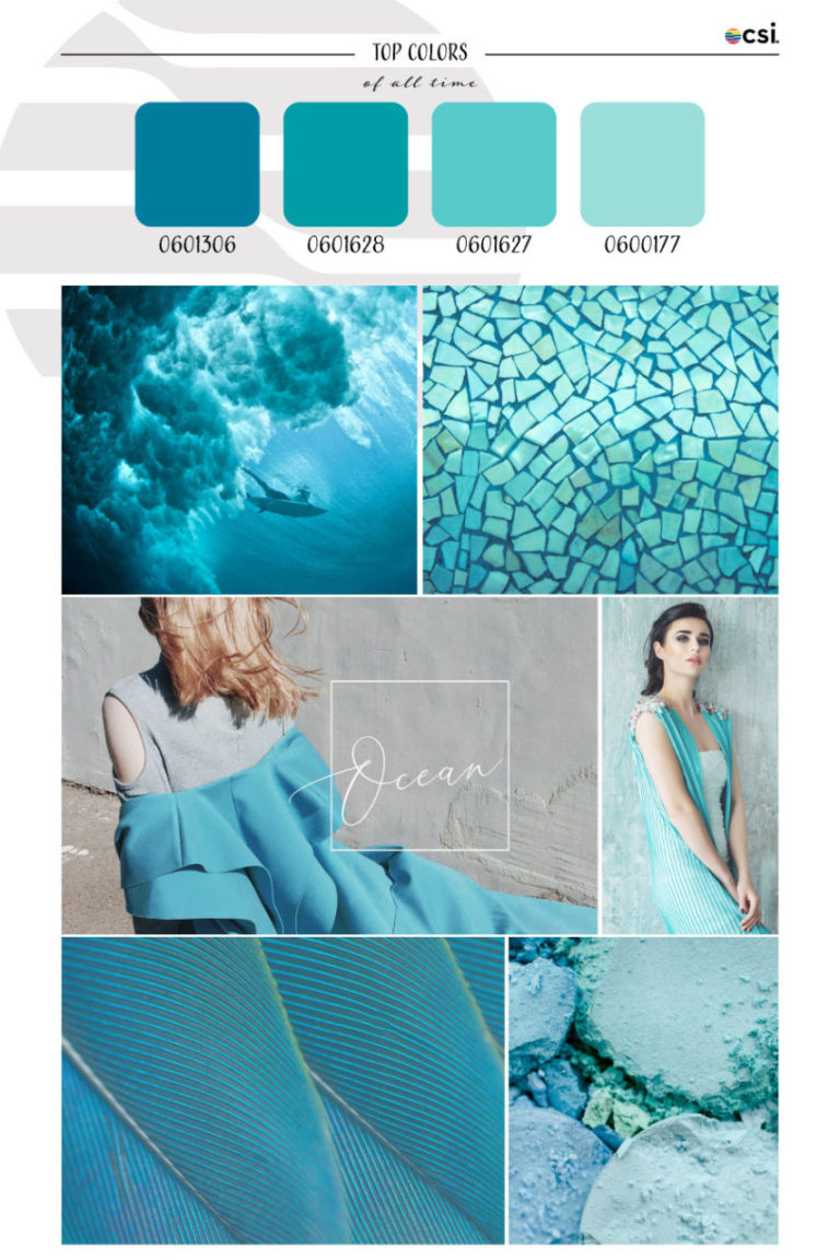 Top ColorWall™ Colors of All Time | Ocean – eColorWorld